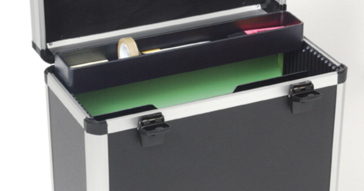 Koffer Aluminium Stevig Compact Laptop Tablet