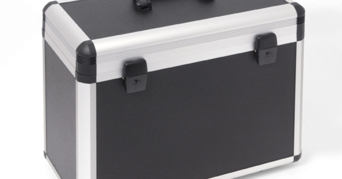 Koffer Aluminium Stevig Compact Laptop Tablet